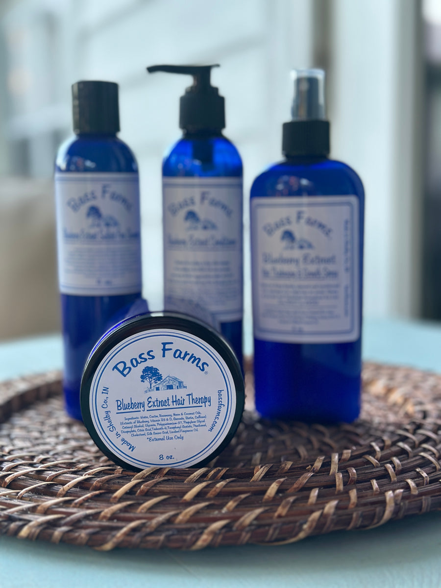 Blueberry Extract Sulfate-Free Shampoo – Bass Farms, LLC